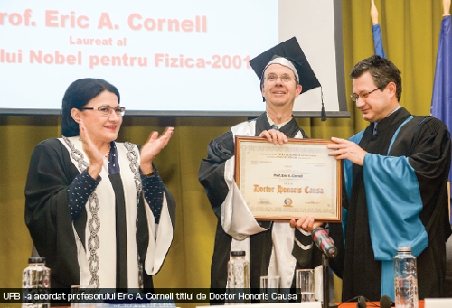 Laureatul Nobel in fizica Eric A Cornell Stiinta si tehnologia sunt ...